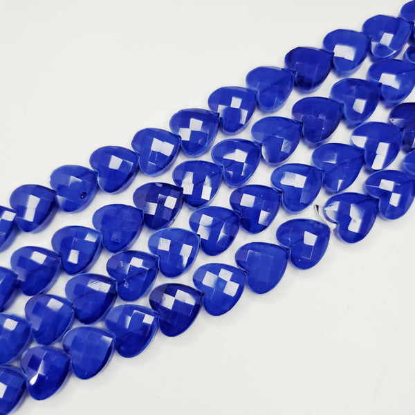 Cristal Corazón Azul Rey Mate 15 mm – Accesorios Rubi
